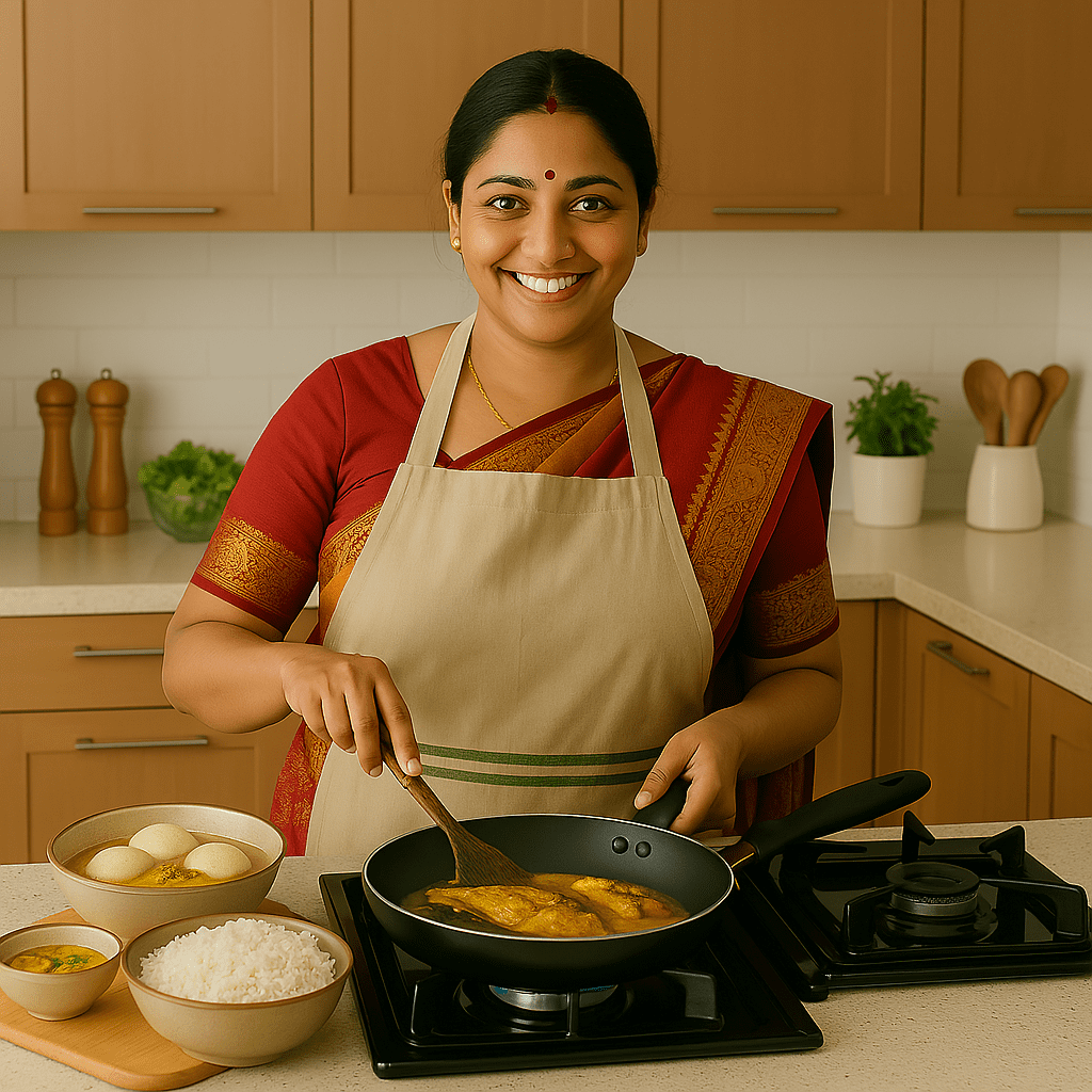 Best Bengali Cook in Hyderabad | Hire Home Cooks for Bengali Food