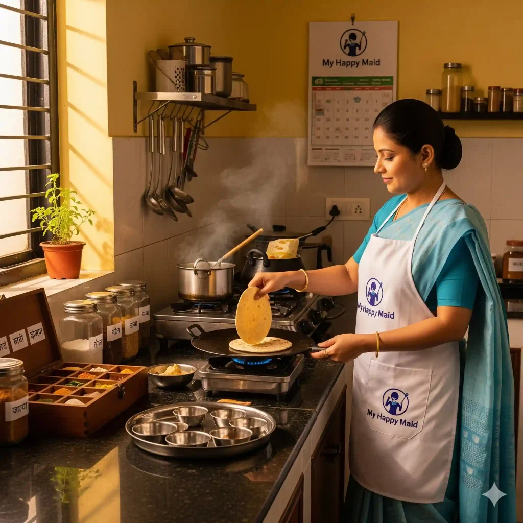 Cooking Maids Best Professional Service 24/7 in India Hire Now